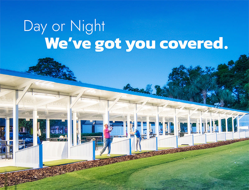 Chris Cote's Golf Shop Enhances Portland Range with New Covered Tee Li