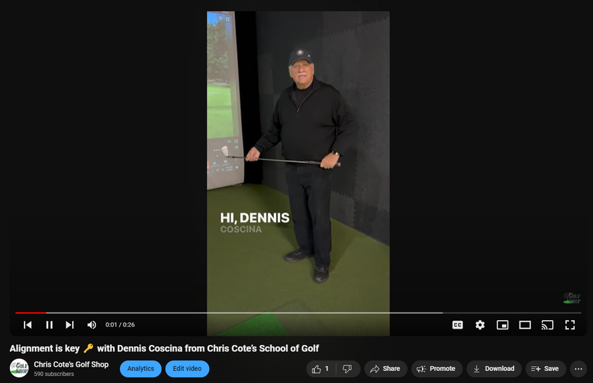 Golf Lessons with Dennis Coscina, PGA – Chris Cote's Golf Shop